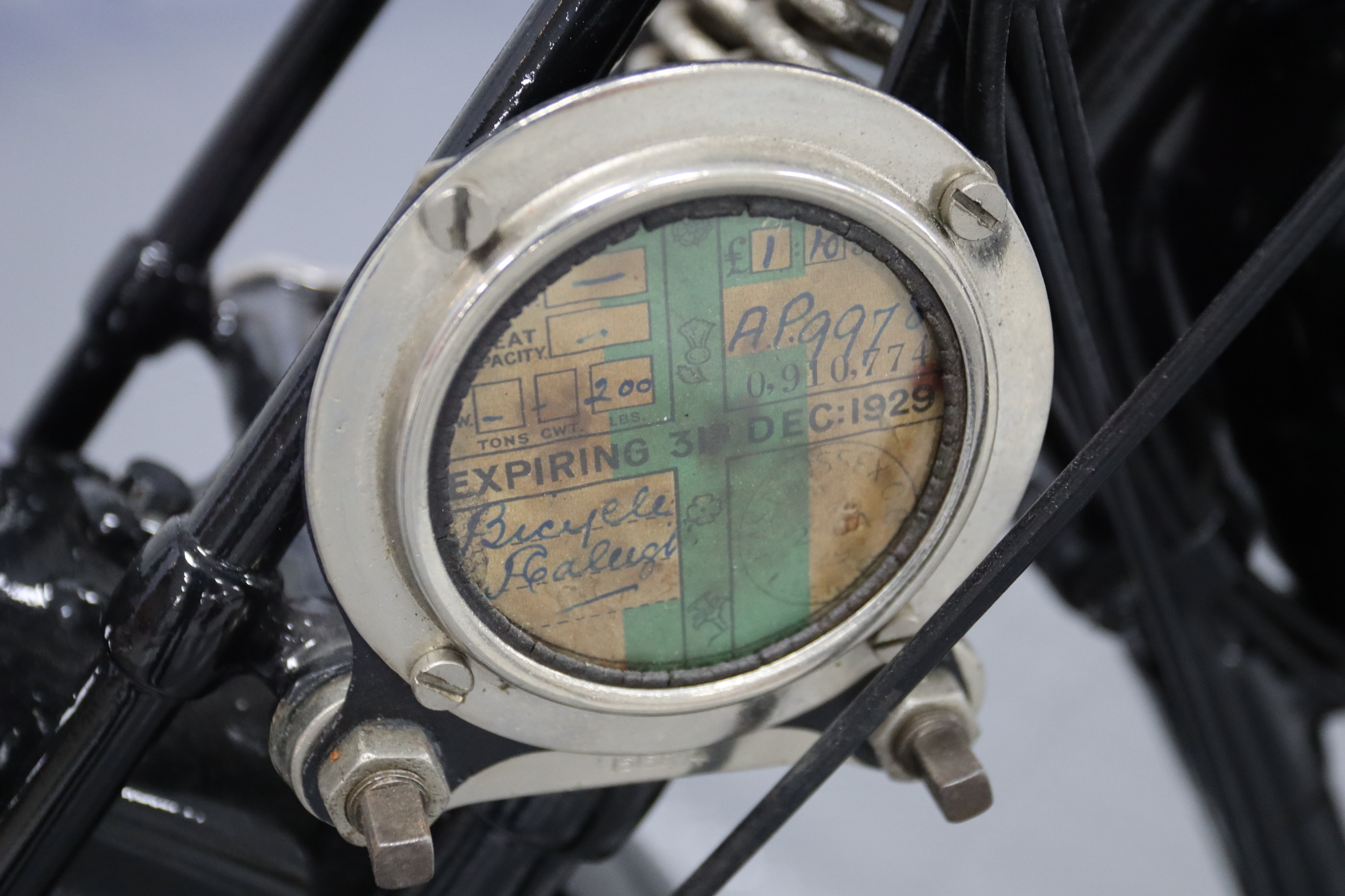 Lot 22 - 1924 Raleigh 2 3/4hp