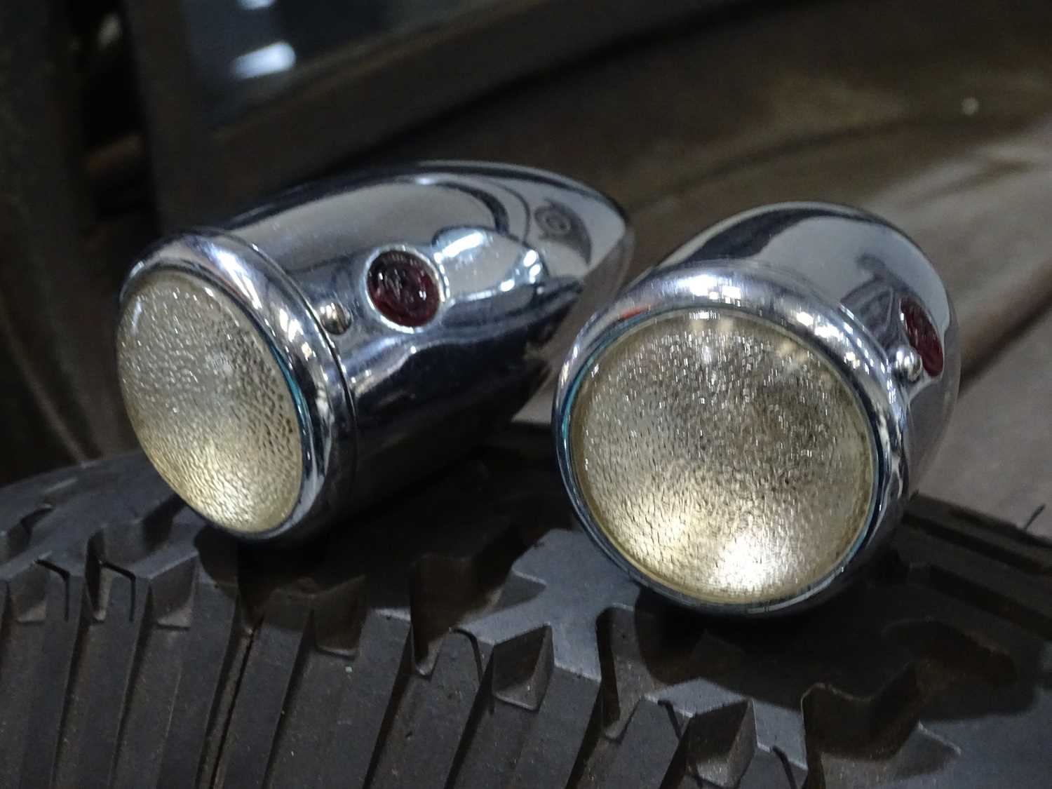 Lot 24 - Pair Lucas P 1170 side lights