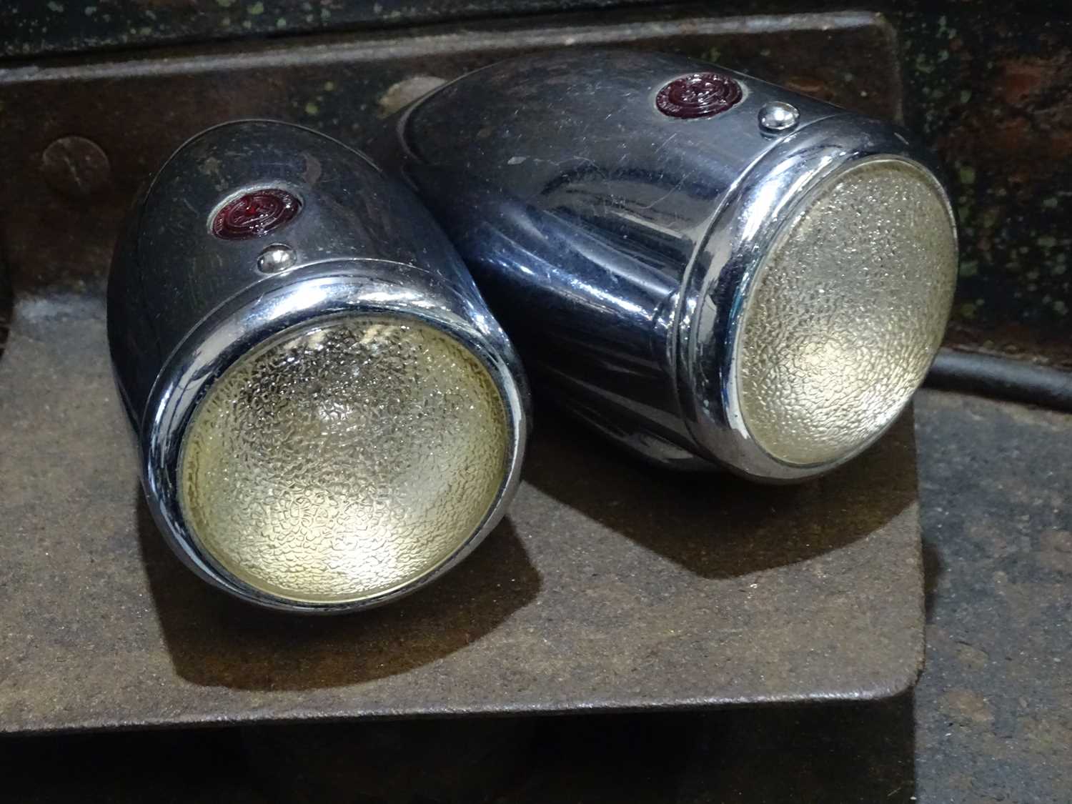 Lot 24 - Pair Lucas P 1170 side lights