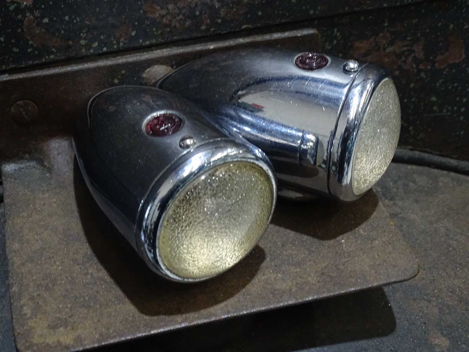 Lot 24 - Pair Lucas P 1170 side lights