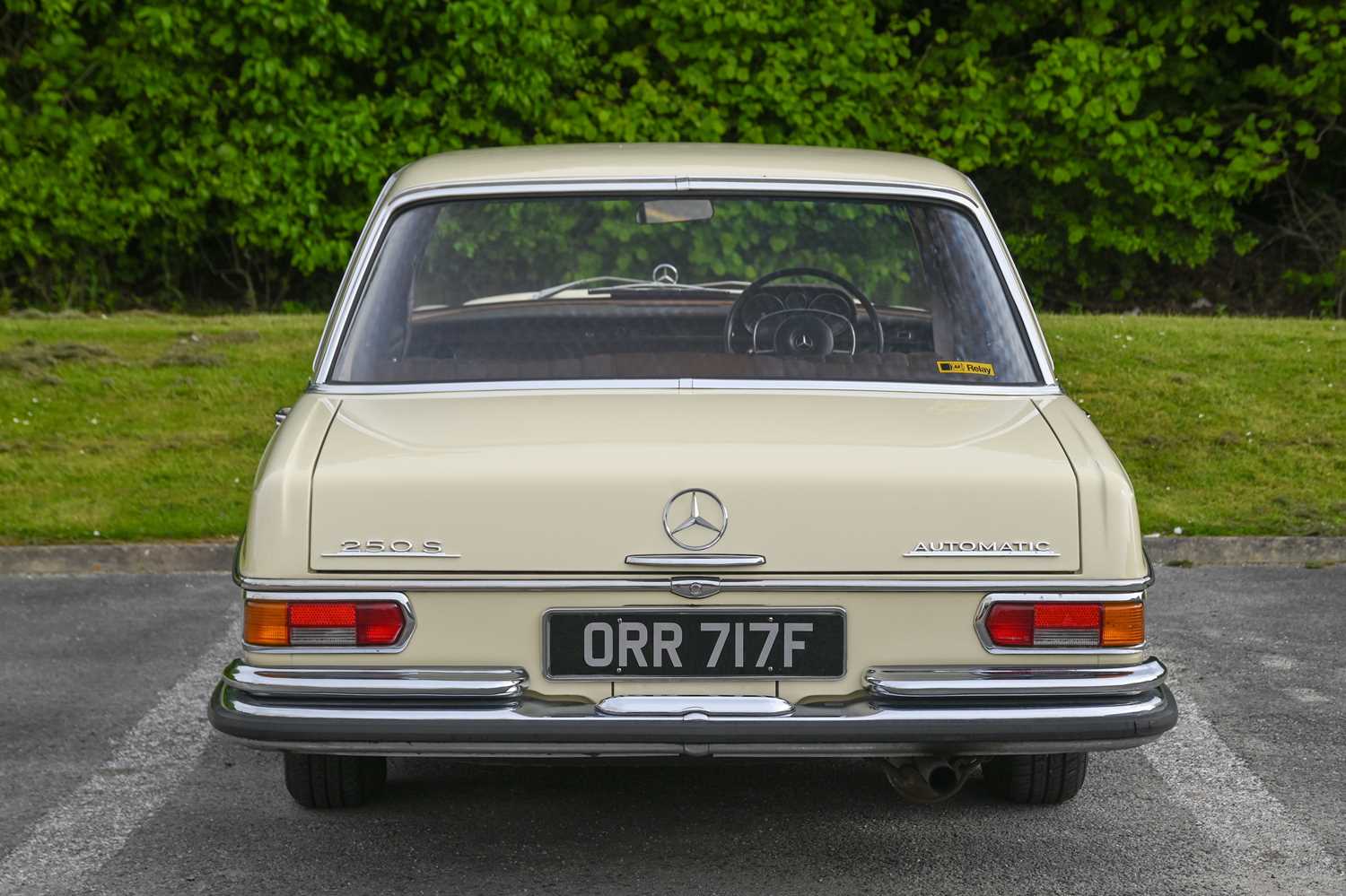 Lot 112 - 1968 Mercedes-Benz 250 S