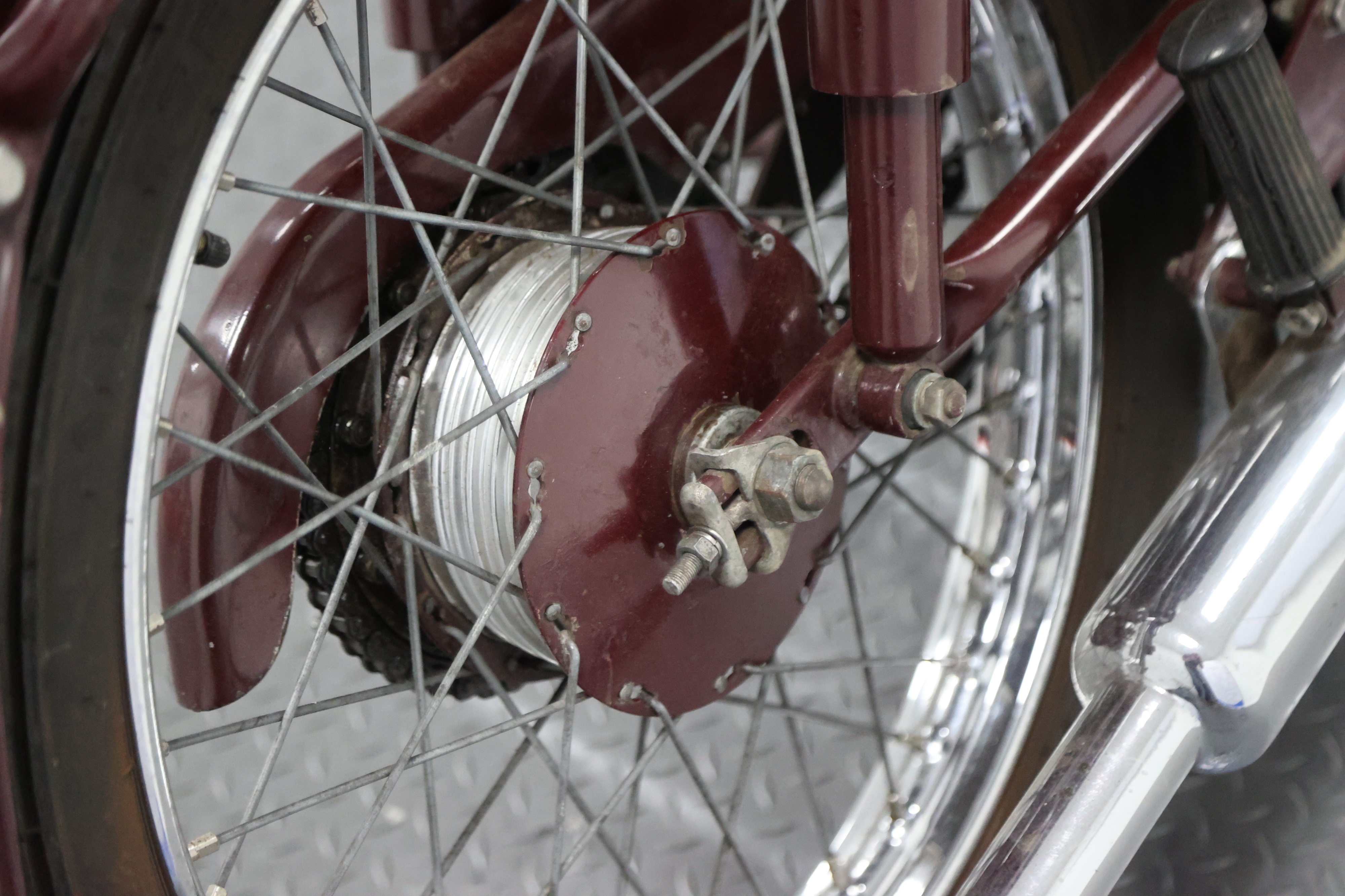 Lot 7 - 1954 BSA C11G