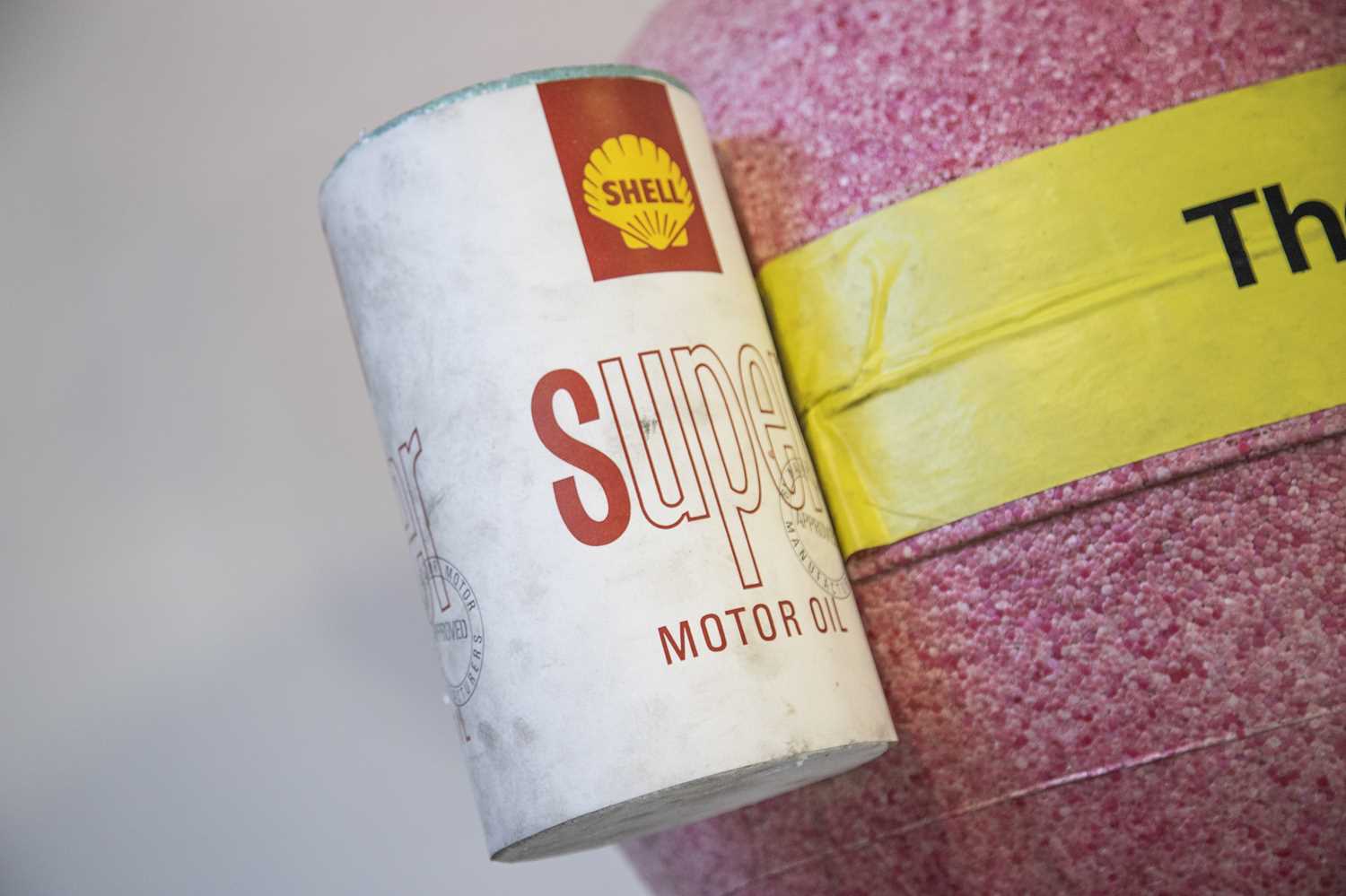 Lot 32 - Shell oil showroom display globe