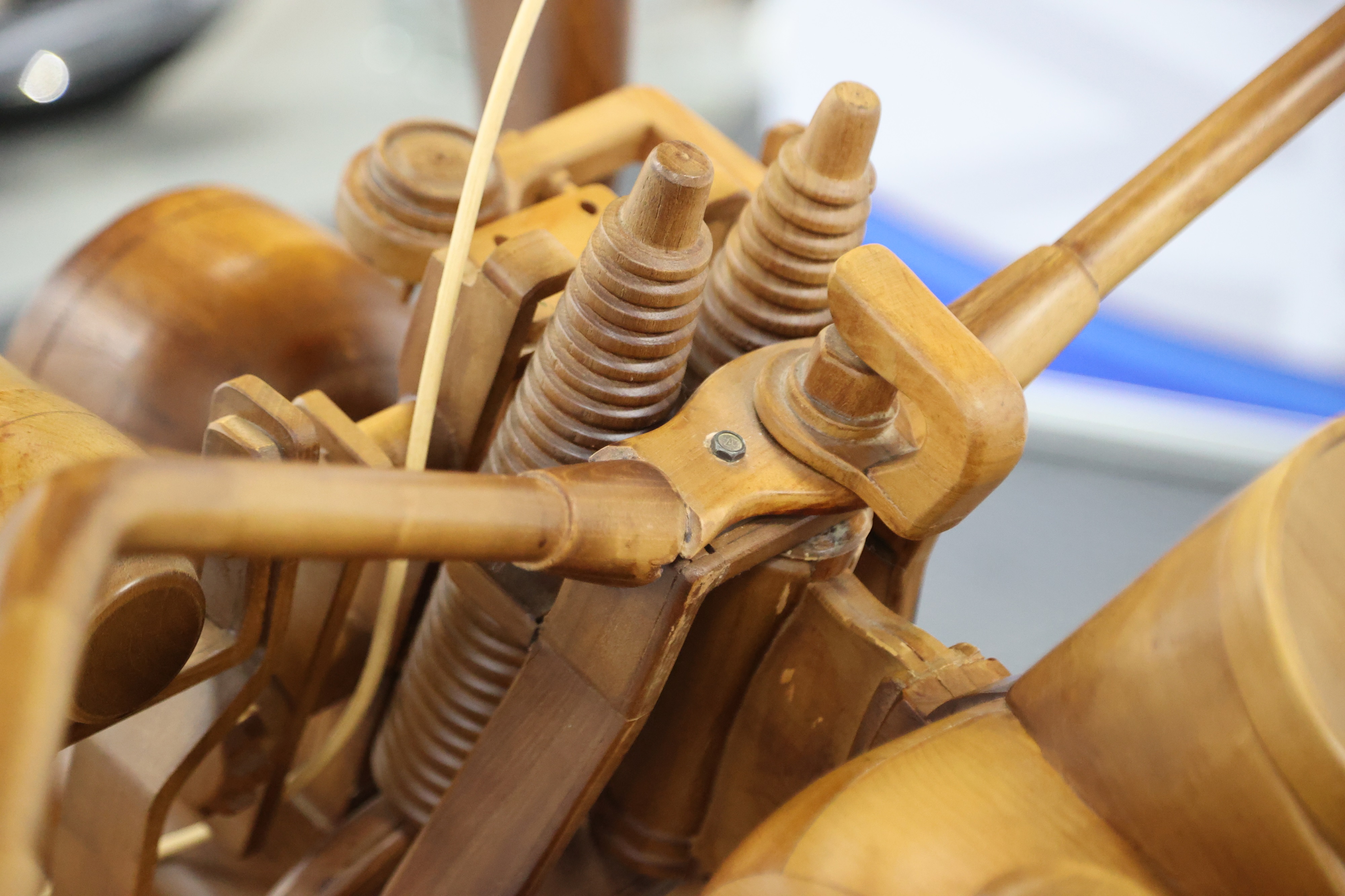 Lot 29 - Harley Davidson Wooden Model