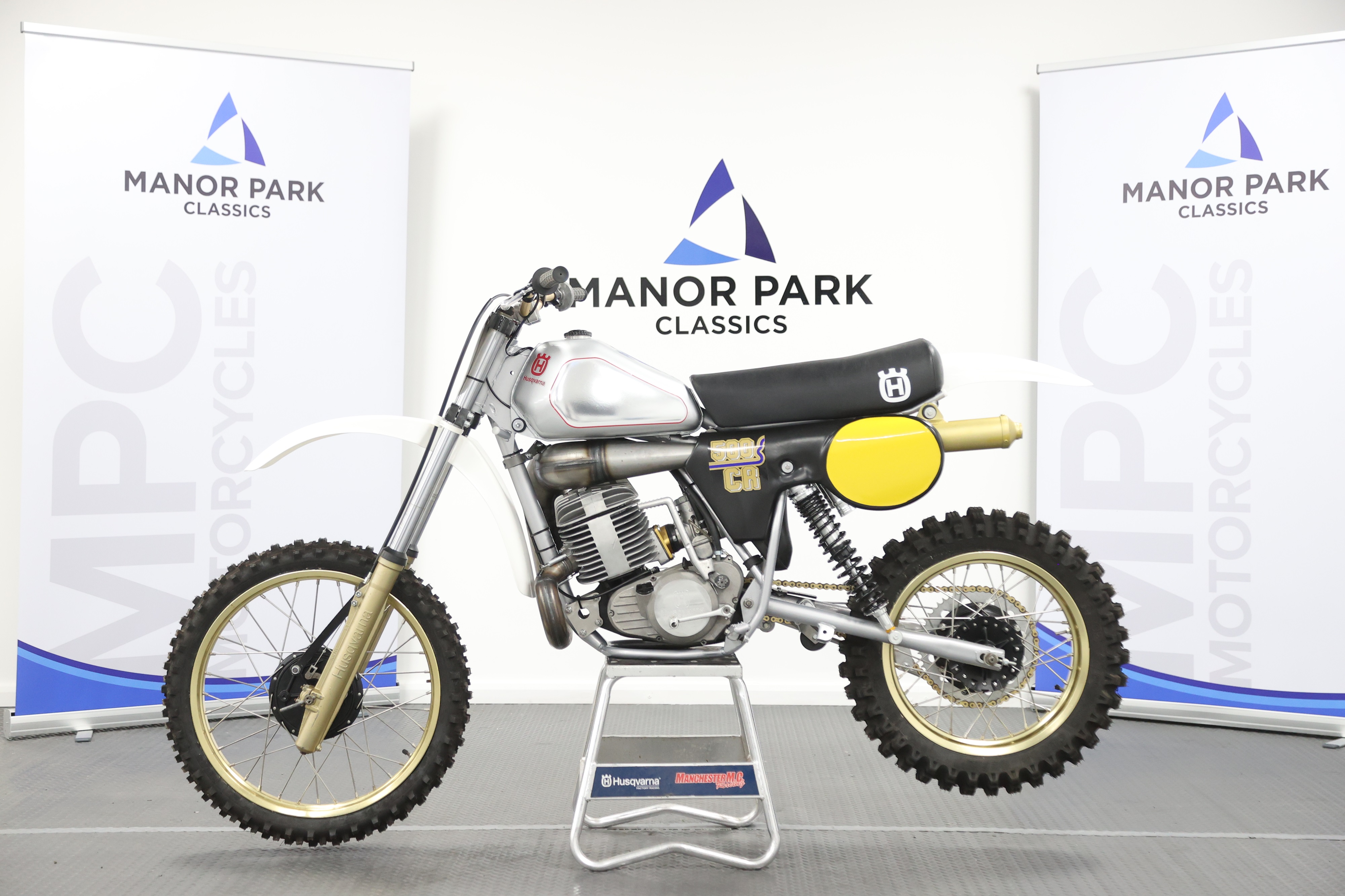 Lot 14 - 1982 Husqvarna CR500 Silver Streak