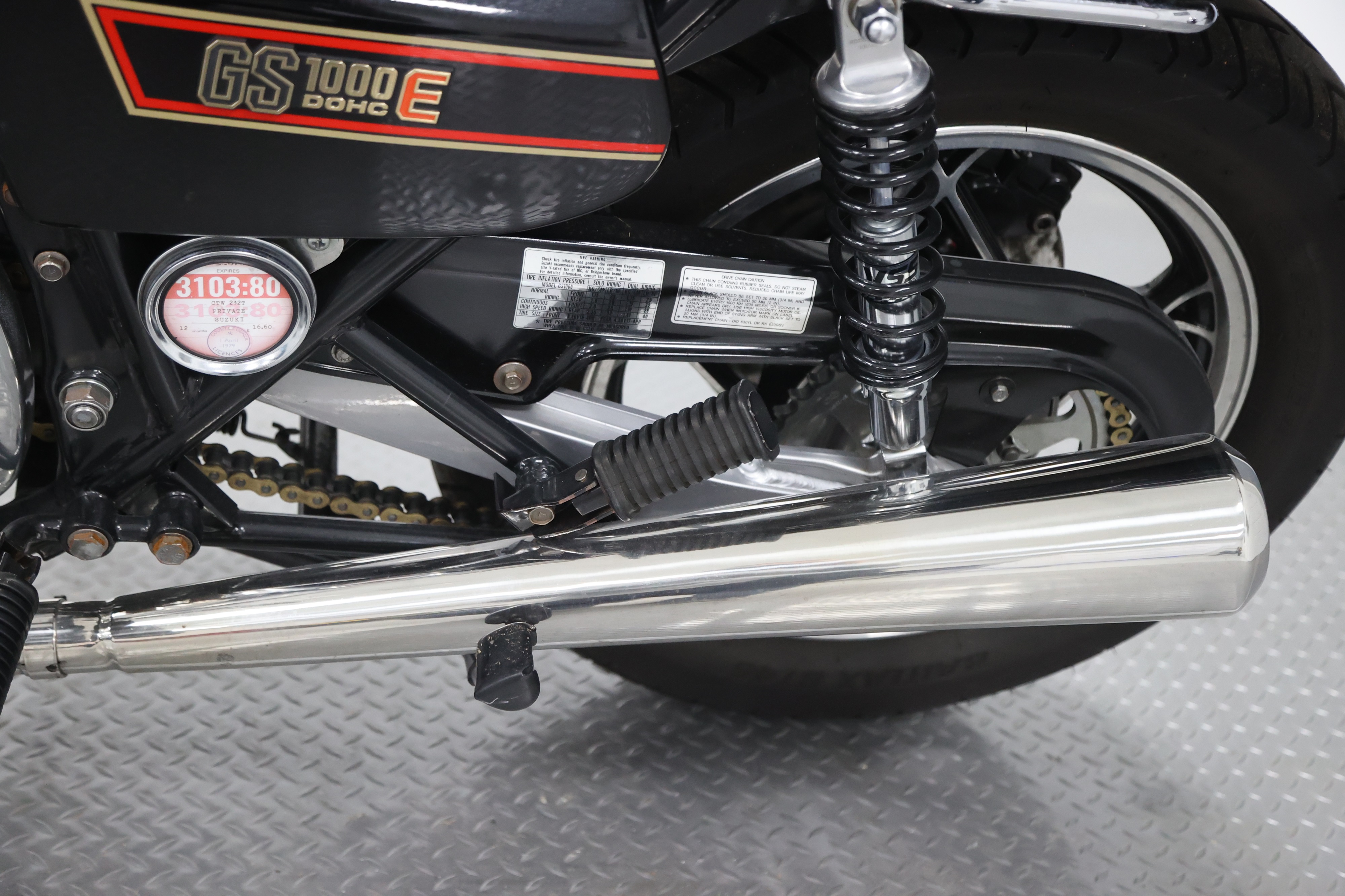 Lot 8 - 1979 Suzuki GS1000E