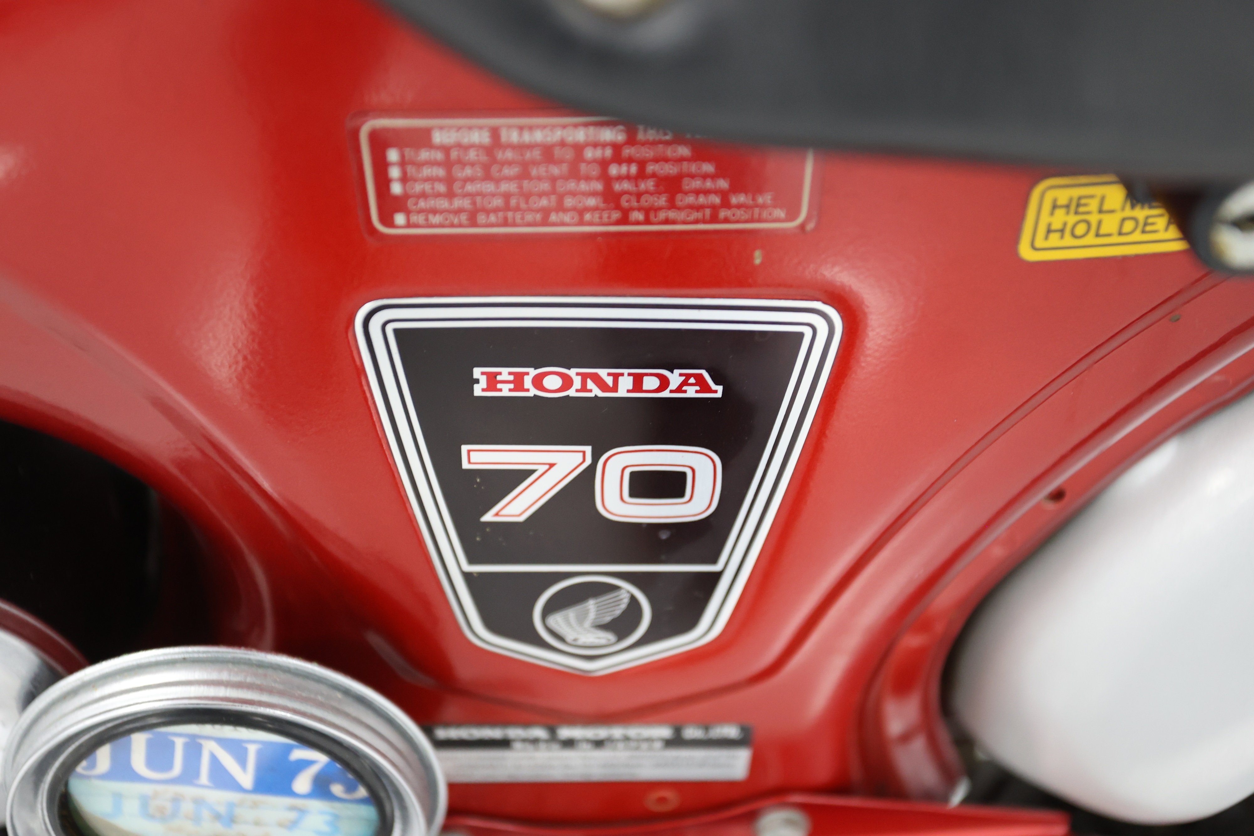 Lot 6 - 1972 Honda ST70