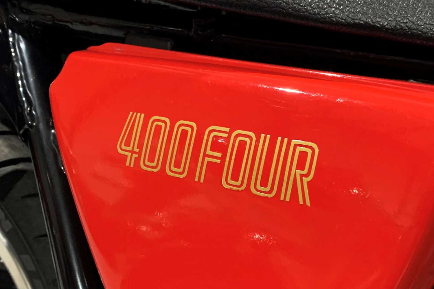 Lot 9 - 1977 Honda CB400SF Super Four