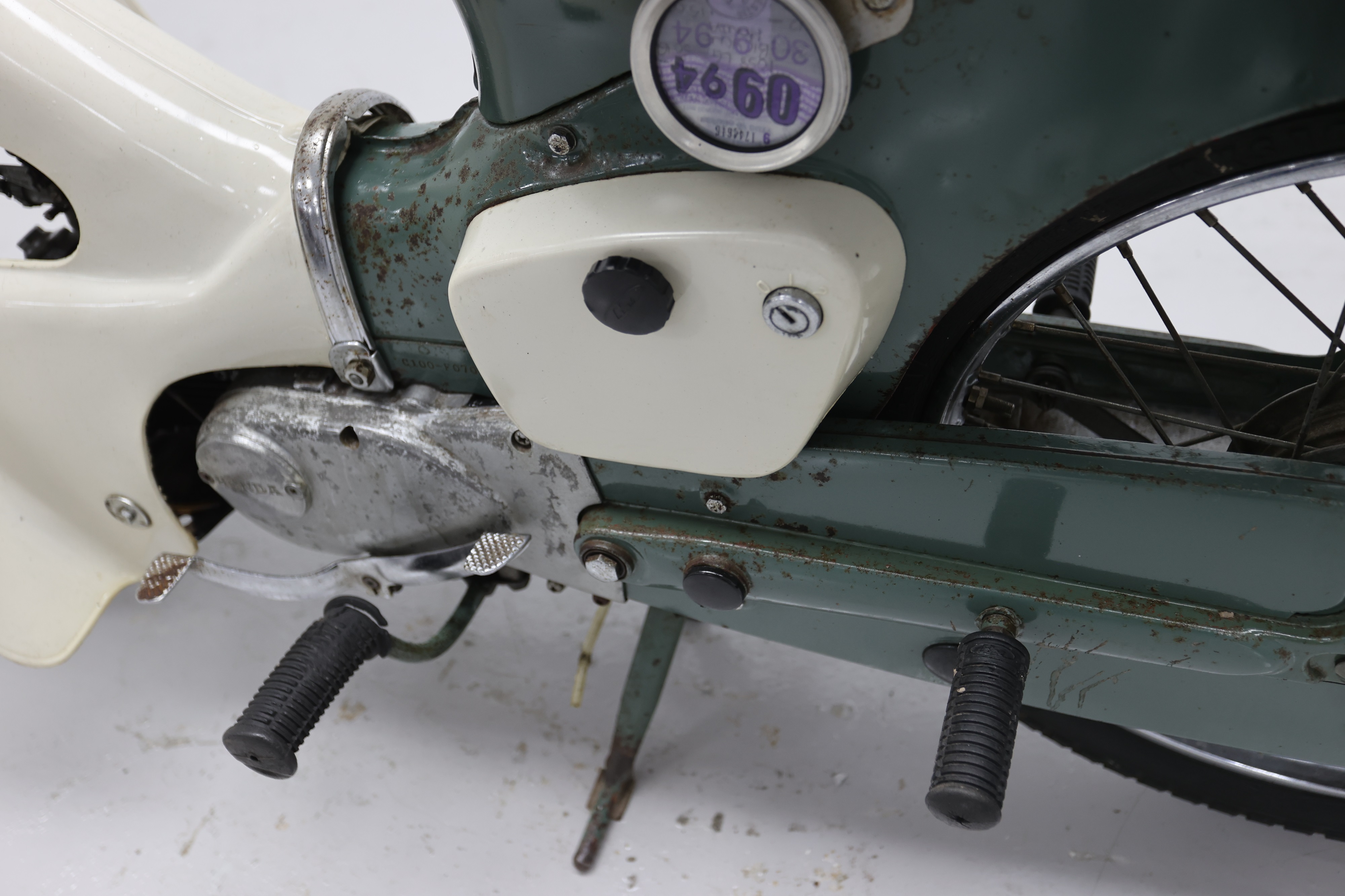 Lot 15 - 1963 Honda C100 Super Cub