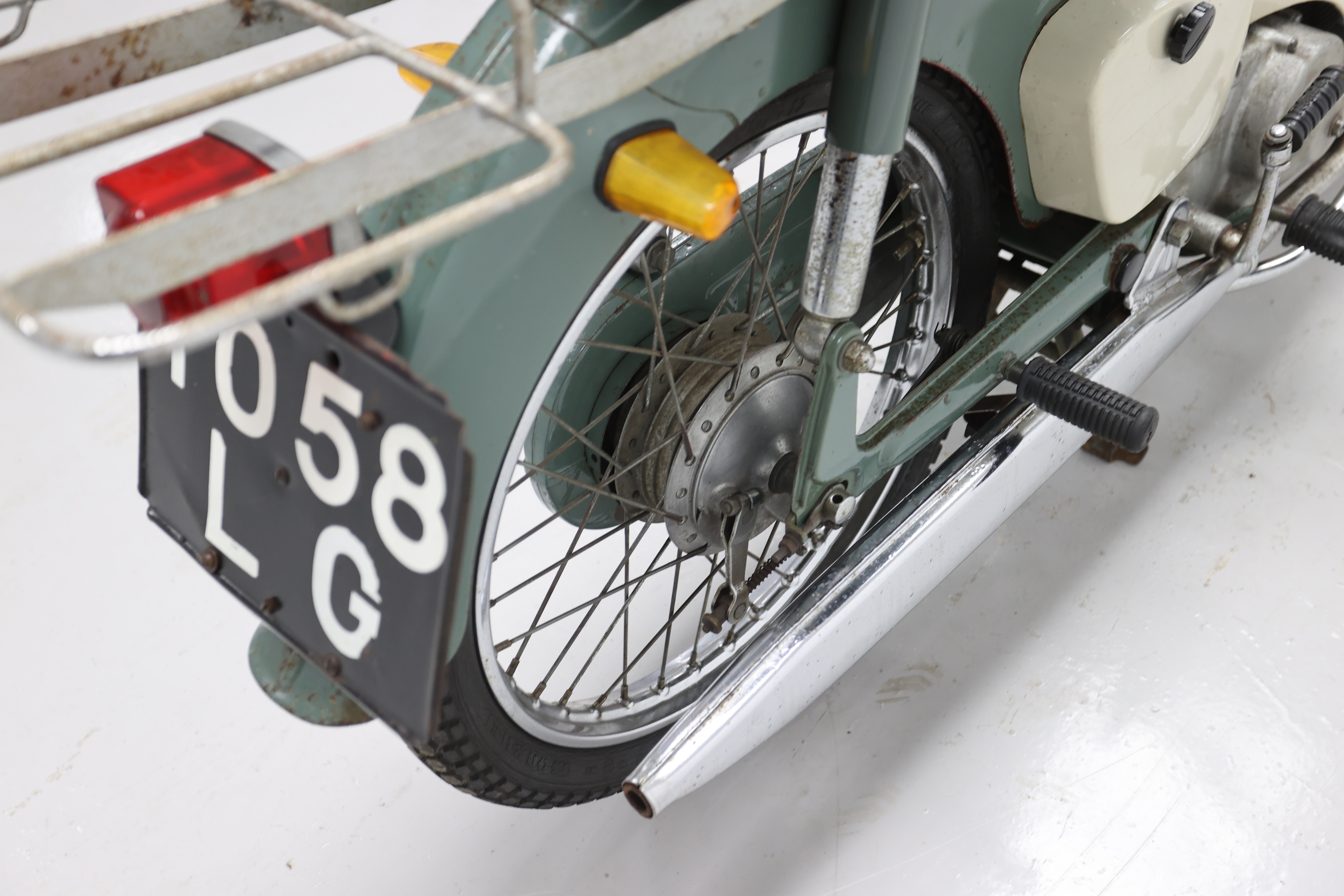 Lot 15 - 1963 Honda C100 Super Cub