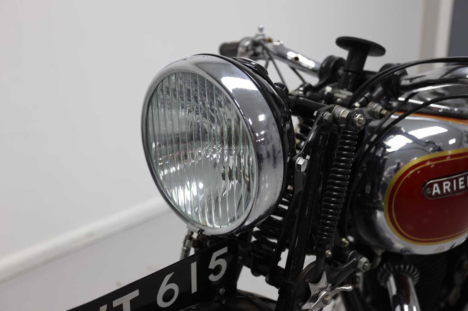 Lot 16 - 1938 Ariel VH500 Red Hunter