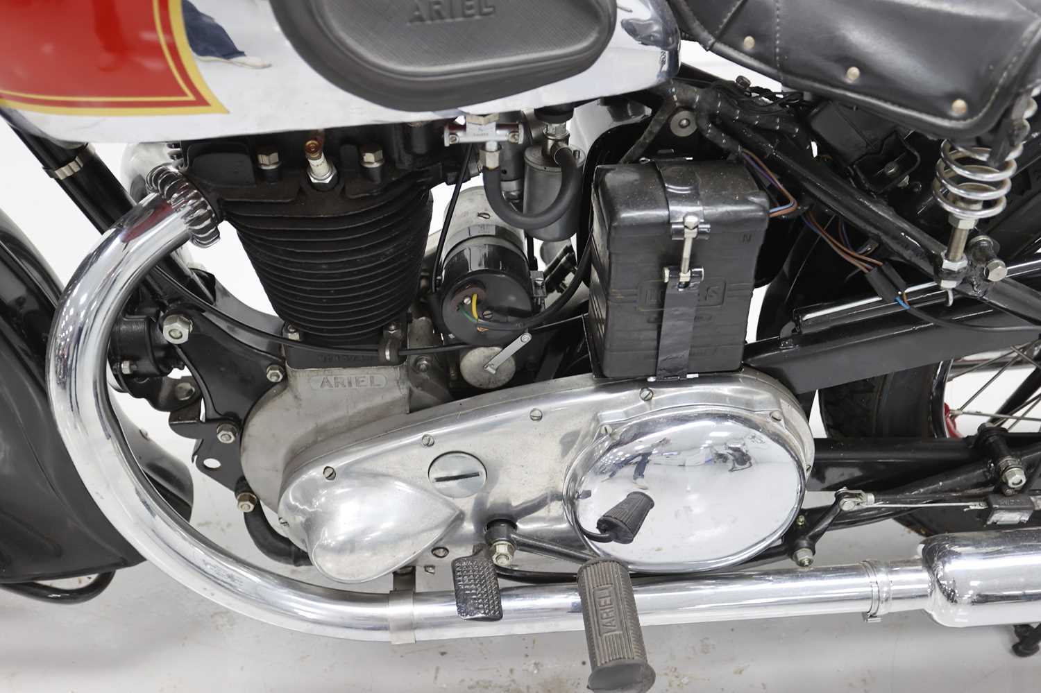 Lot 16 - 1938 Ariel VH500 Red Hunter