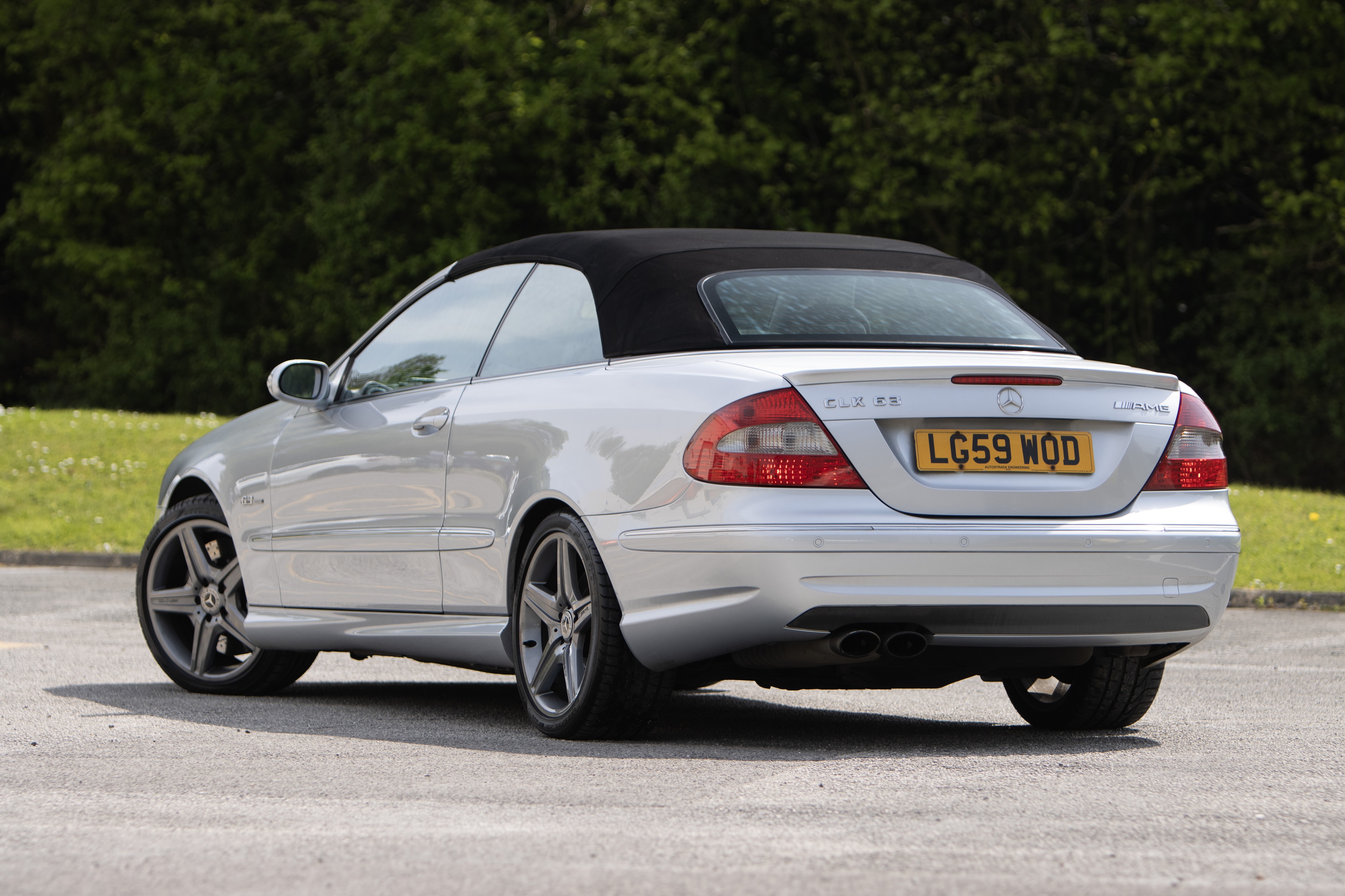 Lot 133 - 2009 Mercedes-Benz CLK 63 AMG Convertible
