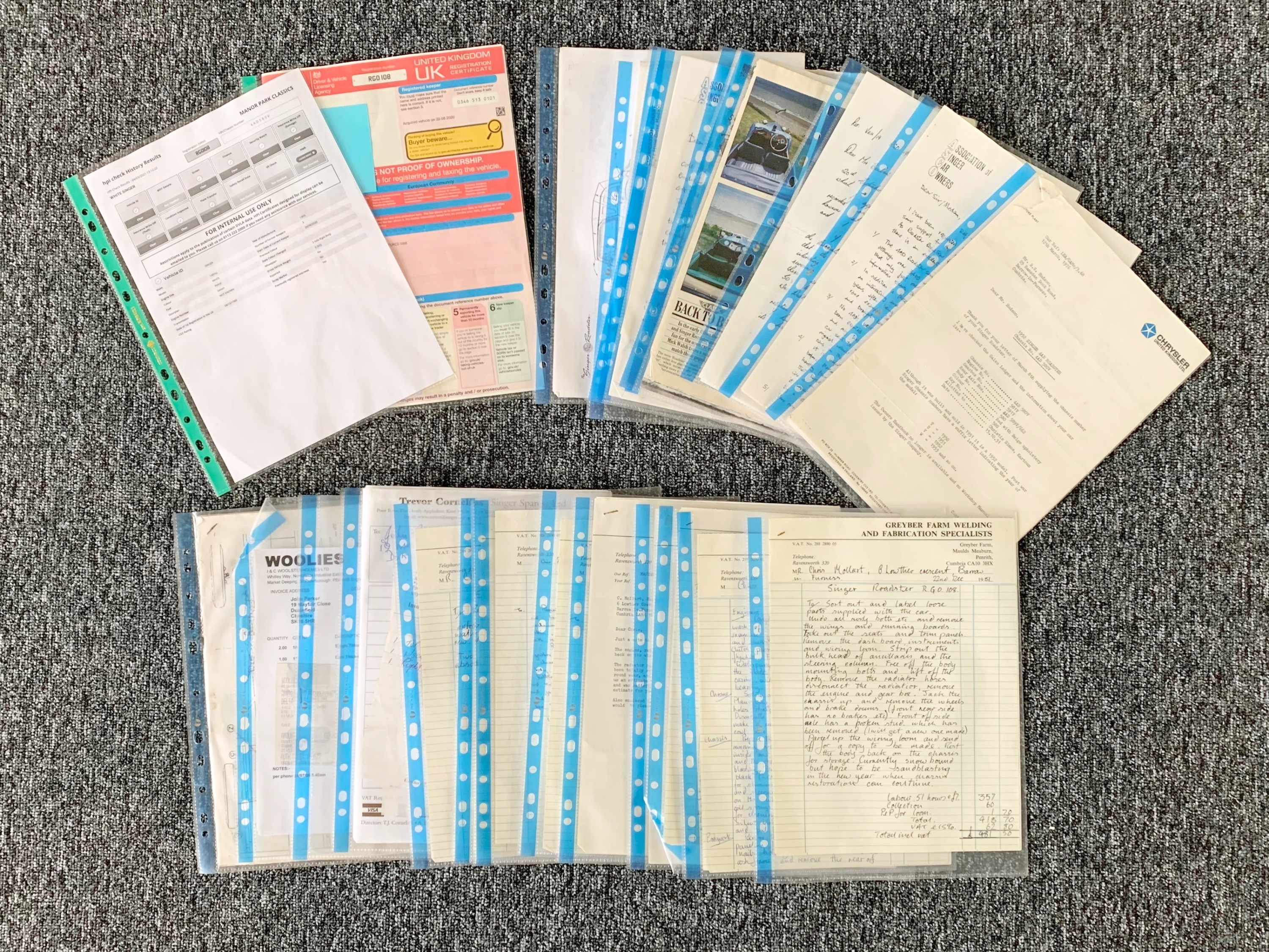 Lot 62 - 1955 Singer 4AD Roadster