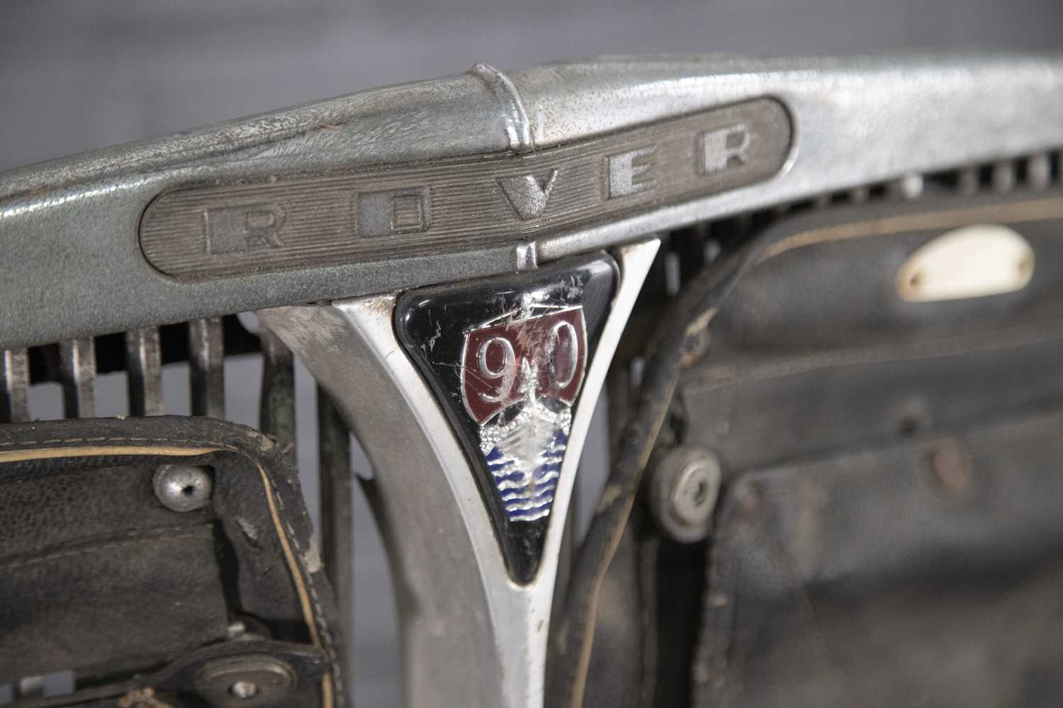 Lot 26 - Rover P4 Radiator Grill with Winter Radiator