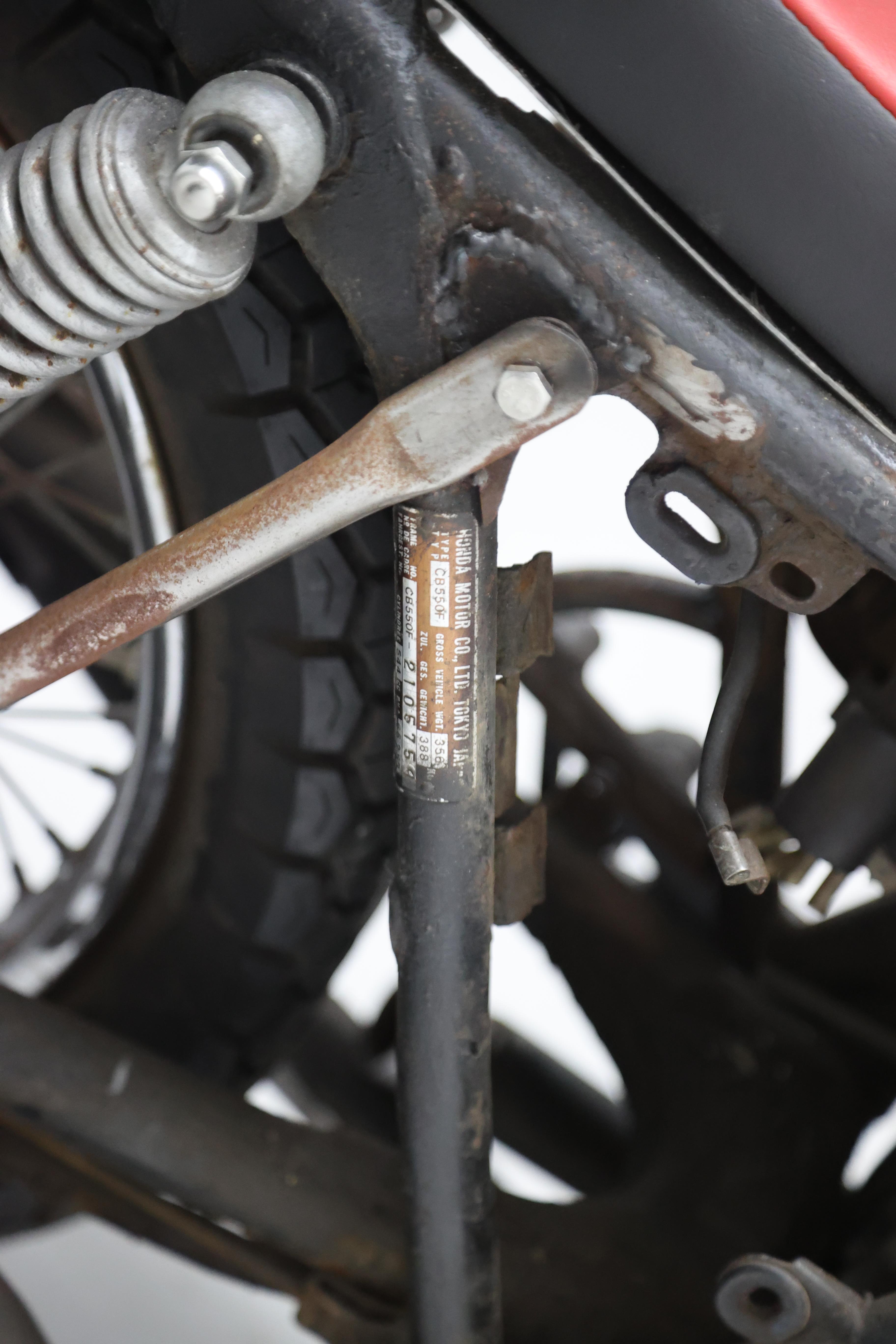 Lot 236 - 1977 Honda CB550