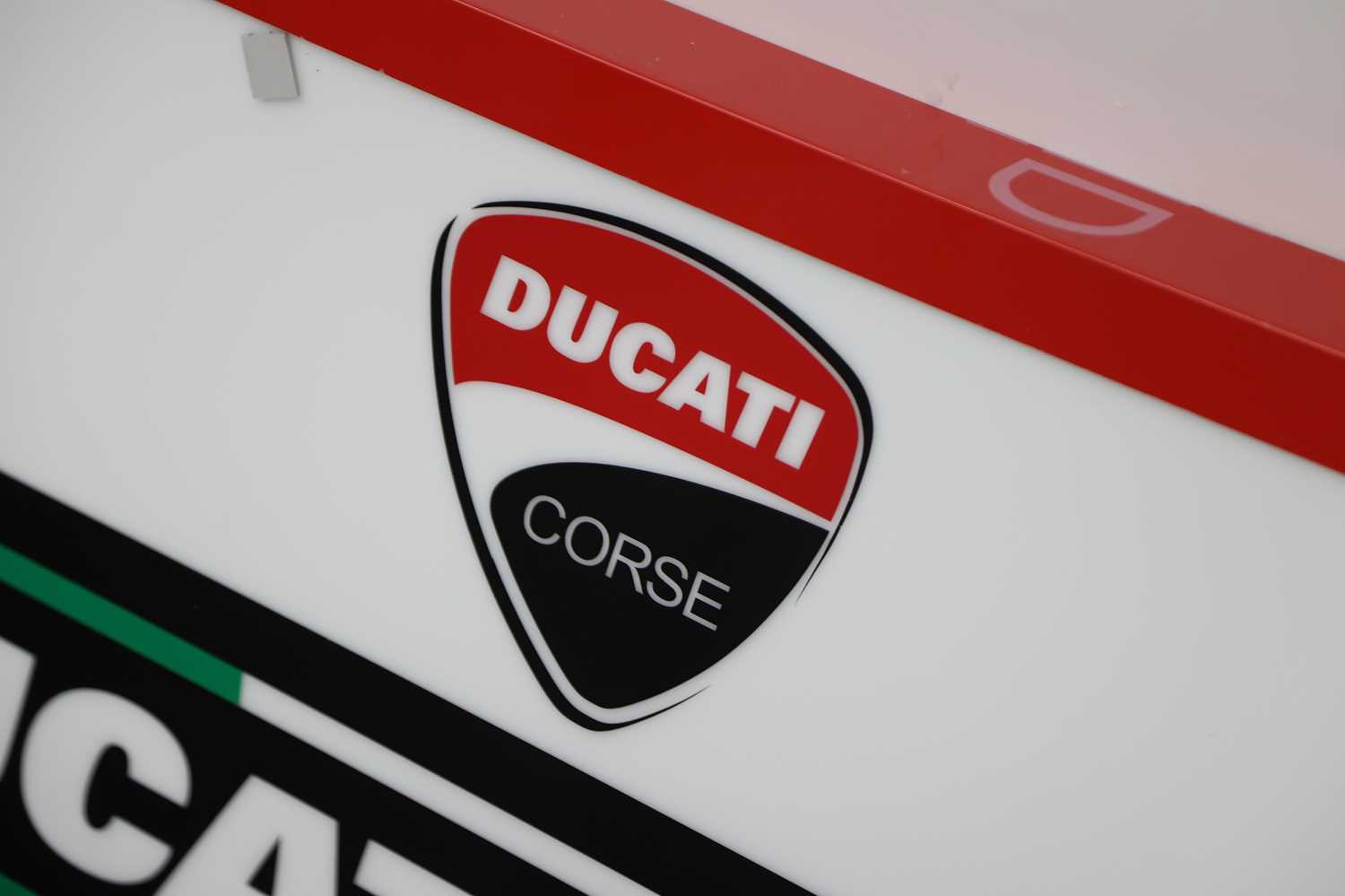 Lot 201 - Ducati Light Up Wall Art