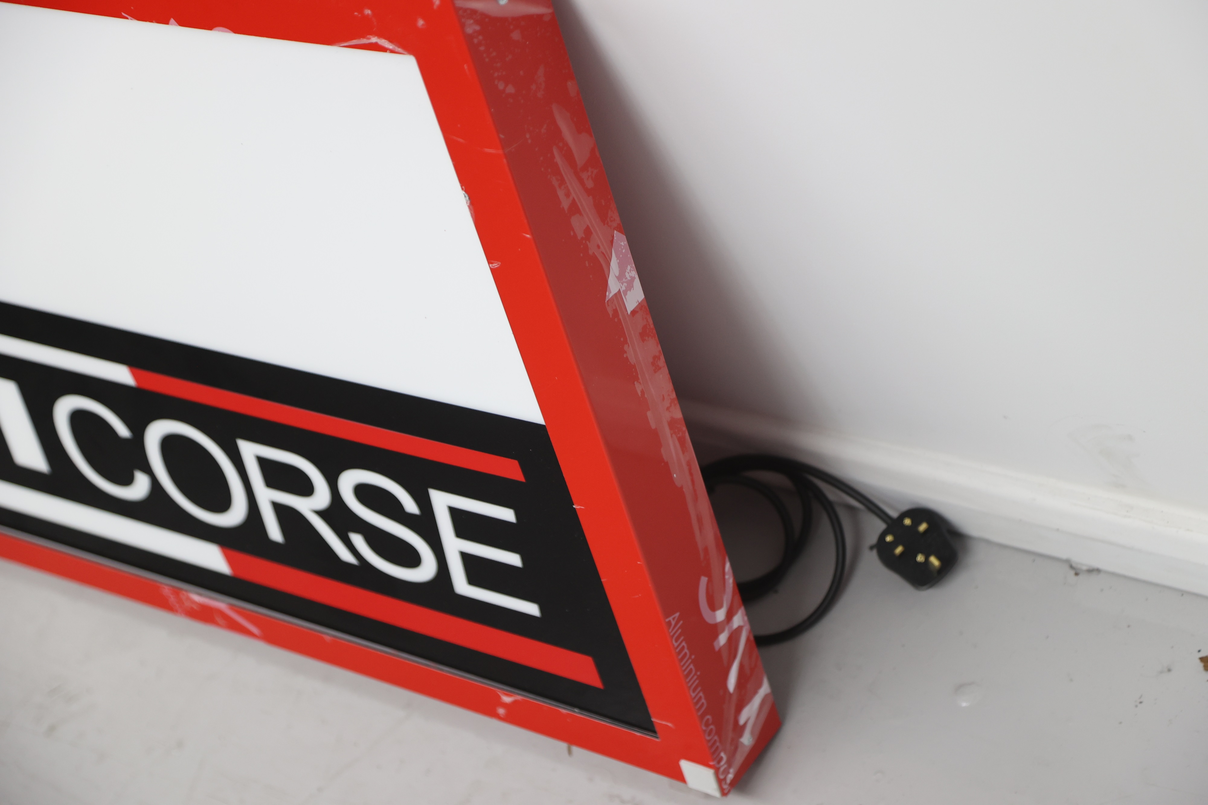 Lot 201 - Ducati Light Up Wall Art