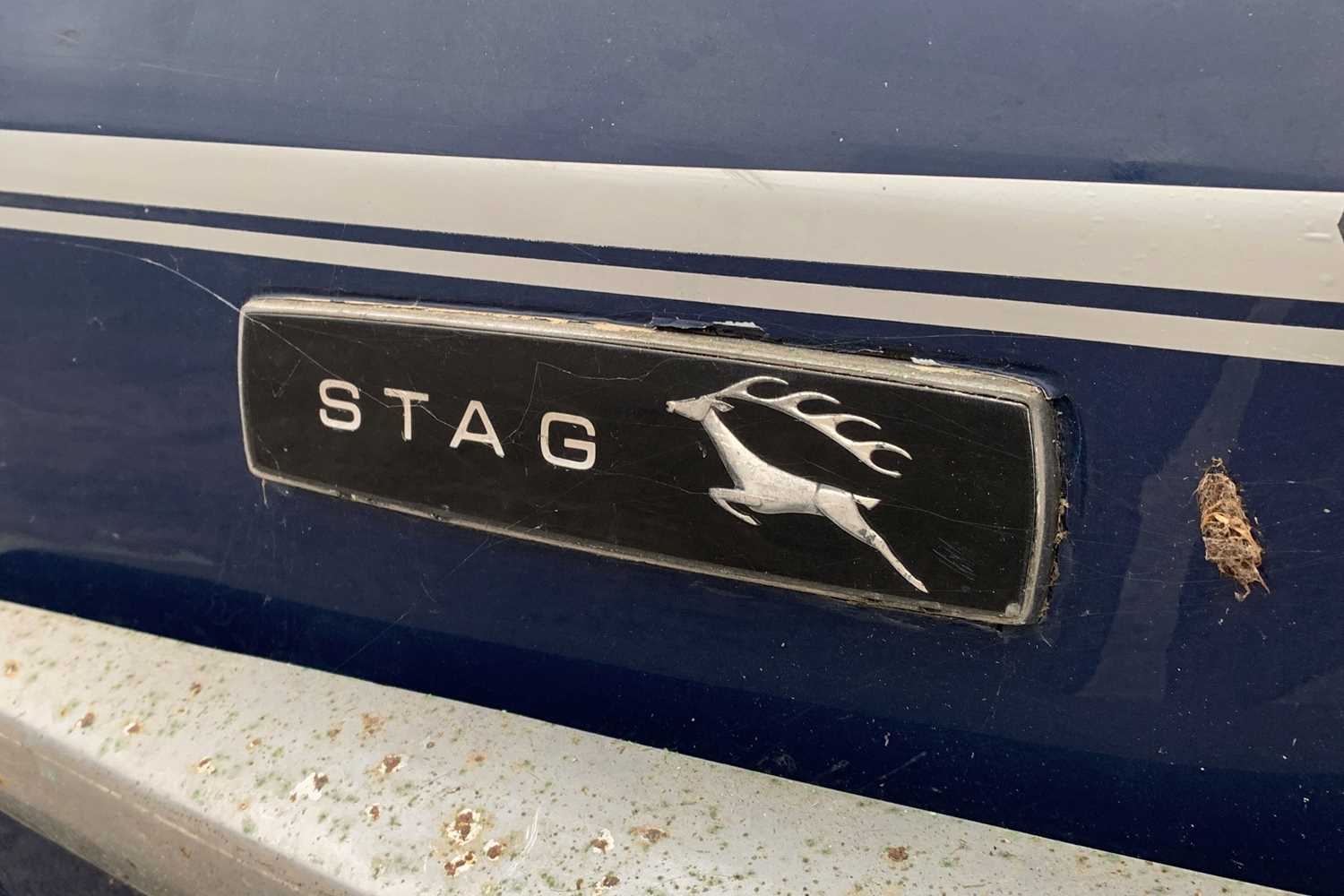 Lot 47 - 1973 Triumph Stag