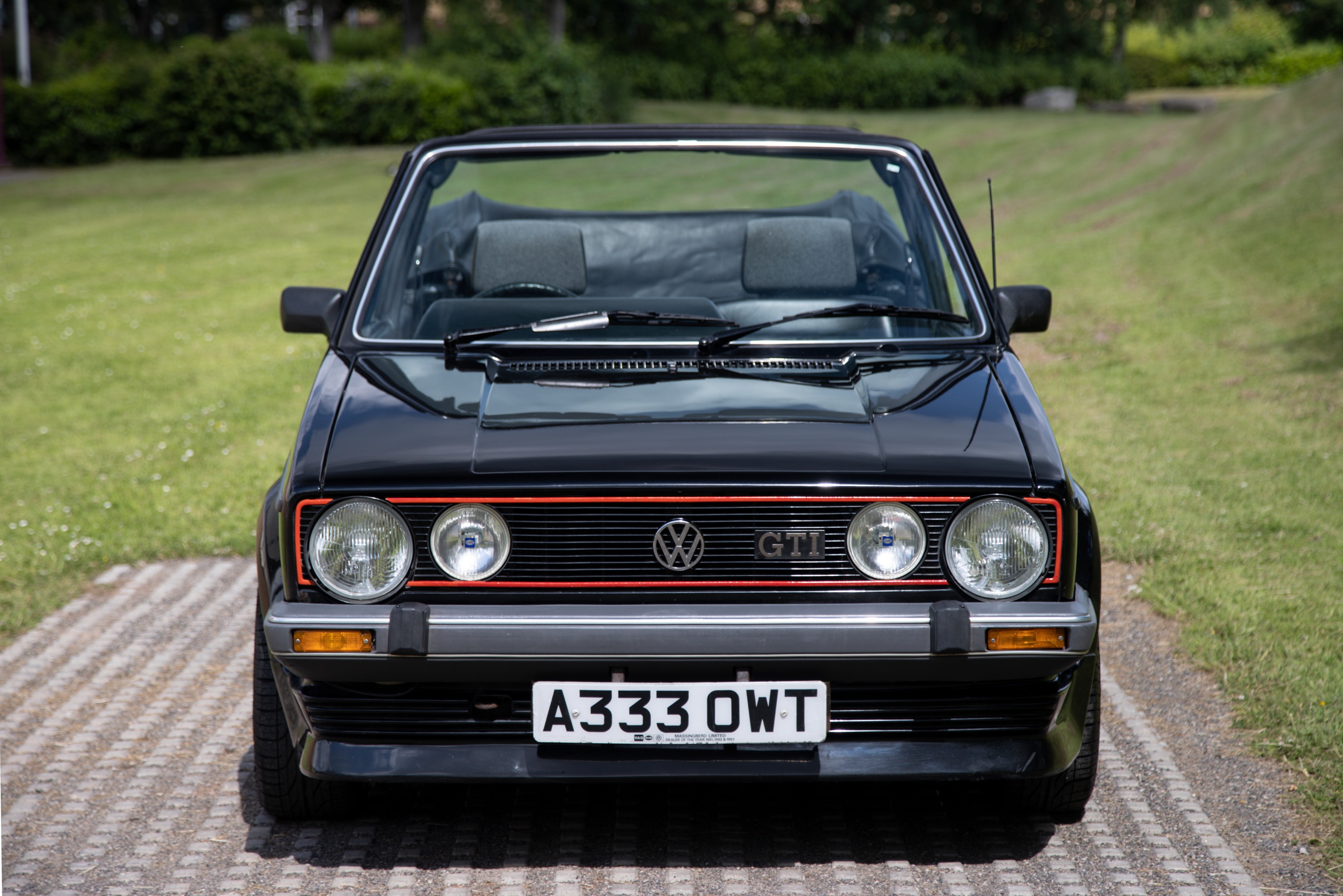 Lot 66 - 1984 Volkswagen Golf GTi Cabriolet