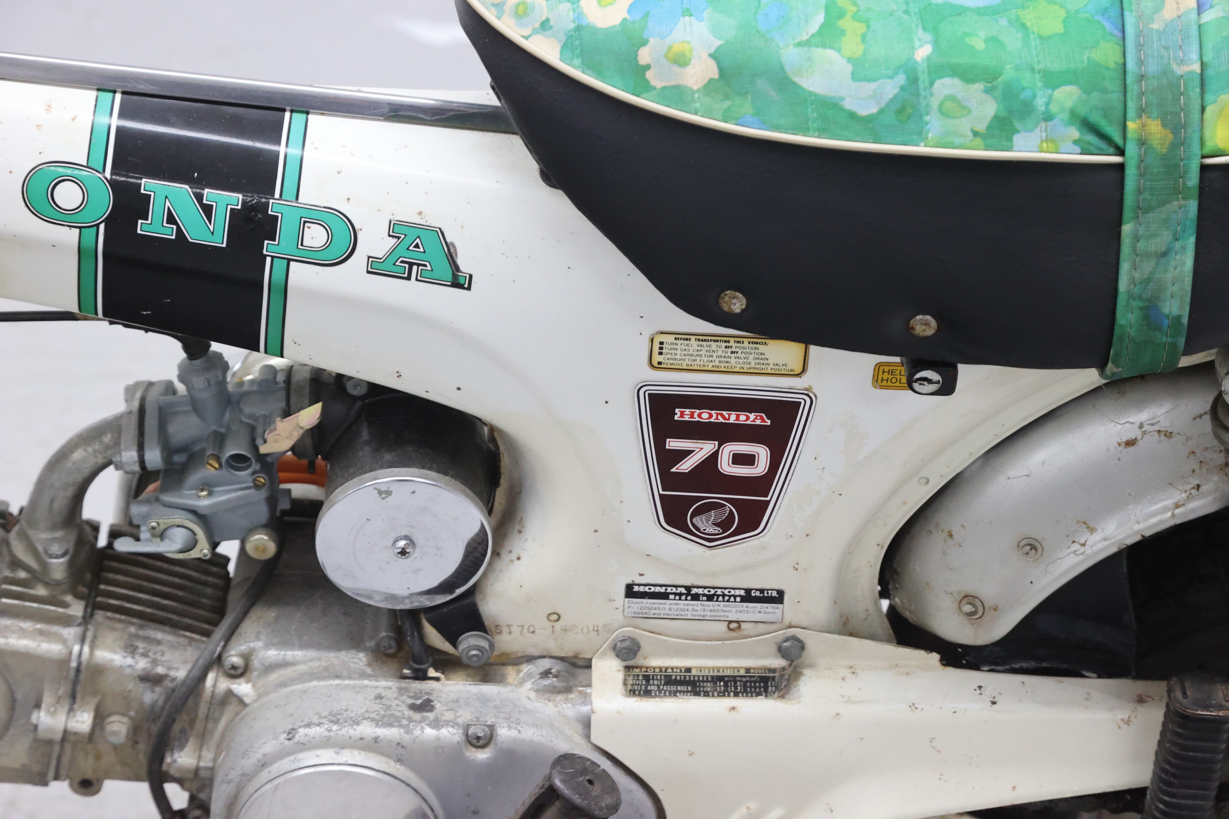 Lot 98 - 1975 Honda ST70 Lady Dax