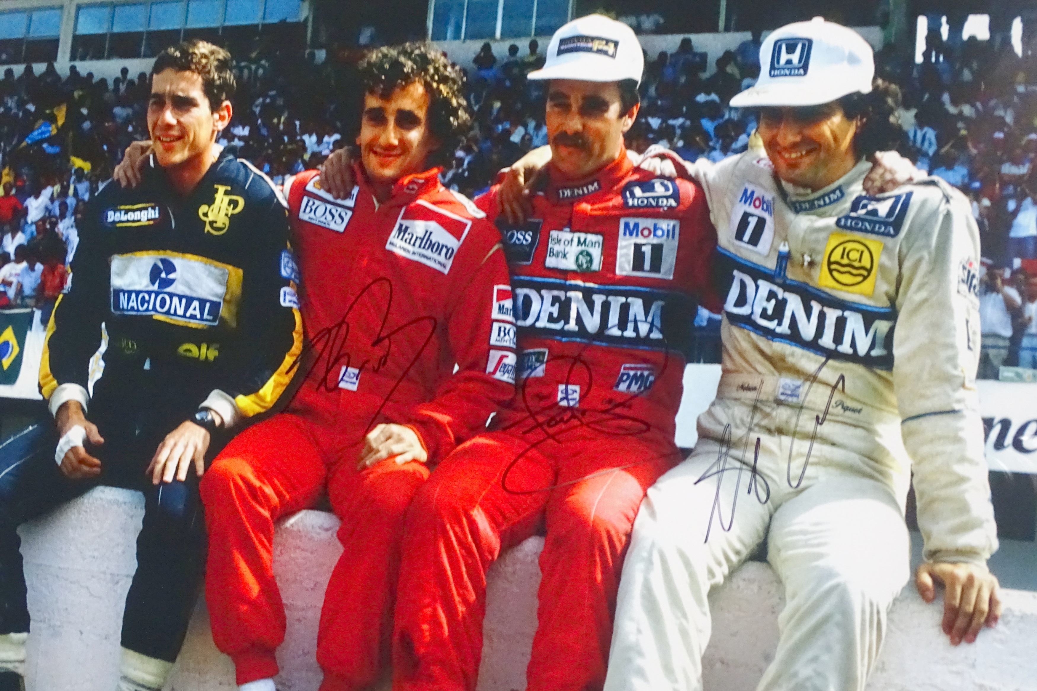 Lot 51 - Champions Wall framed print with authenticity