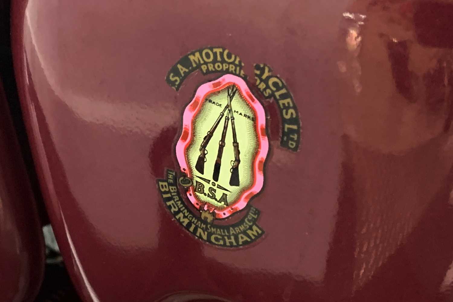 Lot 4 - 1956 BSA C12