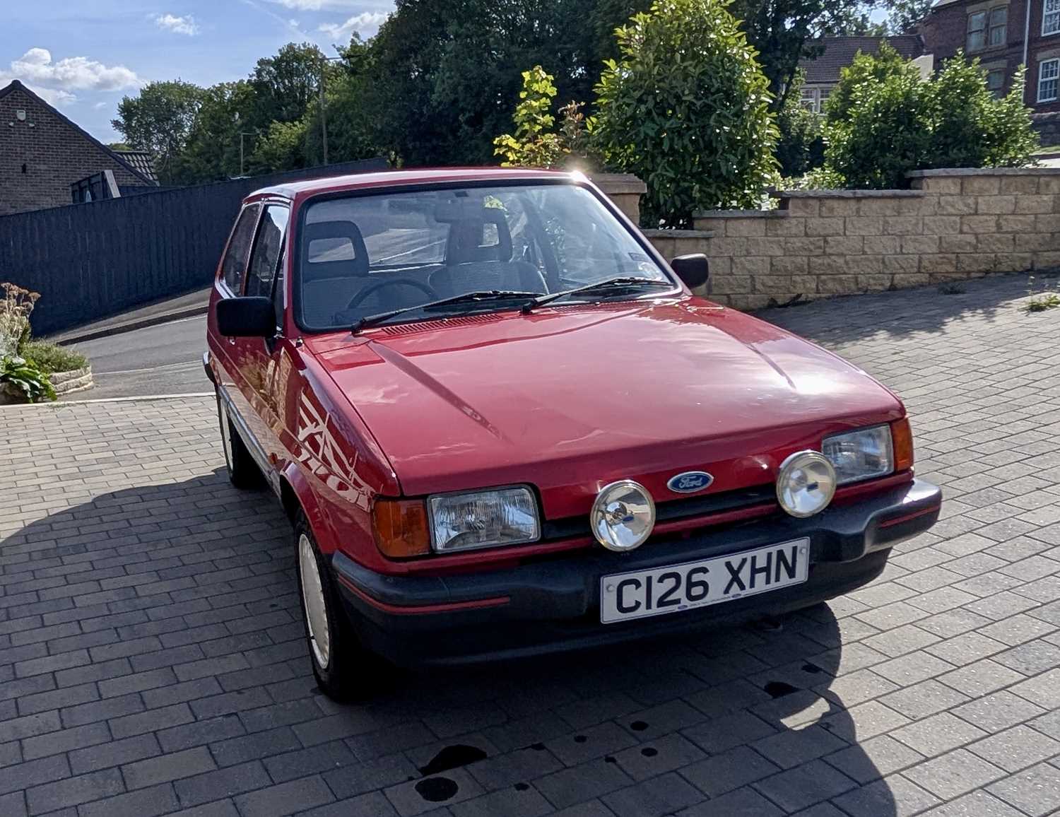 Lot 17 - 1986 Ford Fiesta 1.4S