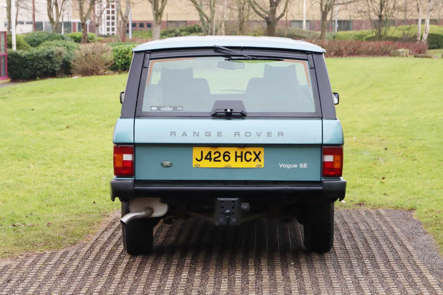 Lot 30 - 1992 Range Rover Vogue SE
