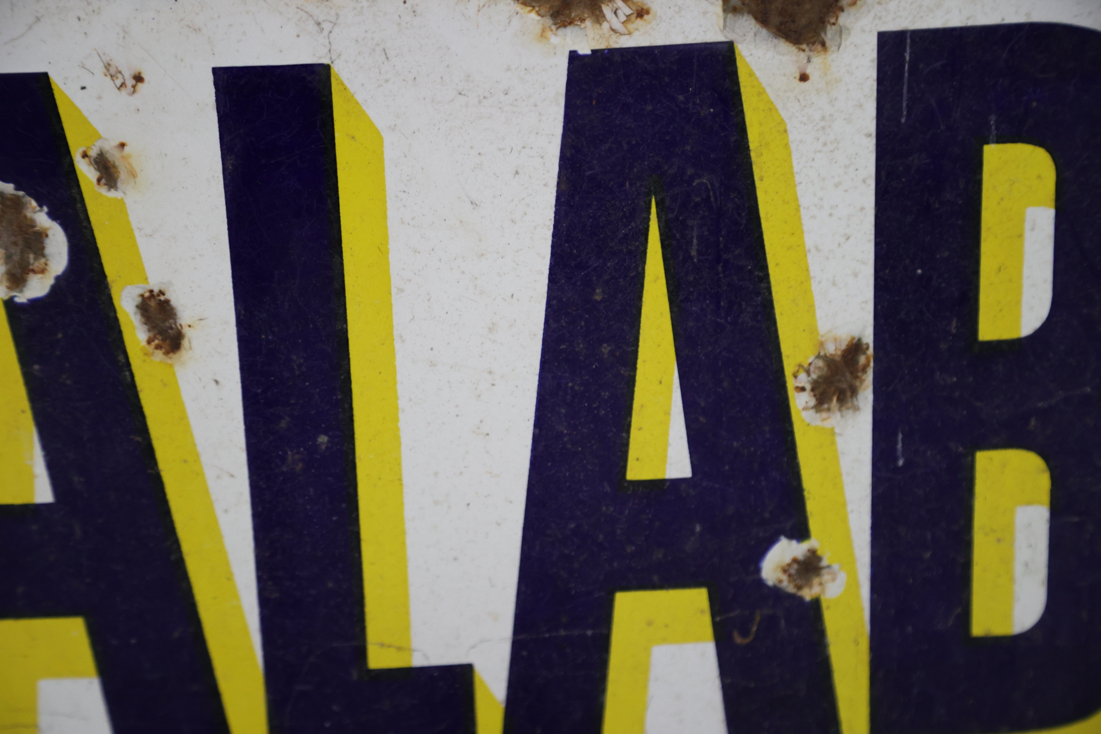 Lot 5 - ATCOST and Old Calabar single sided enamel