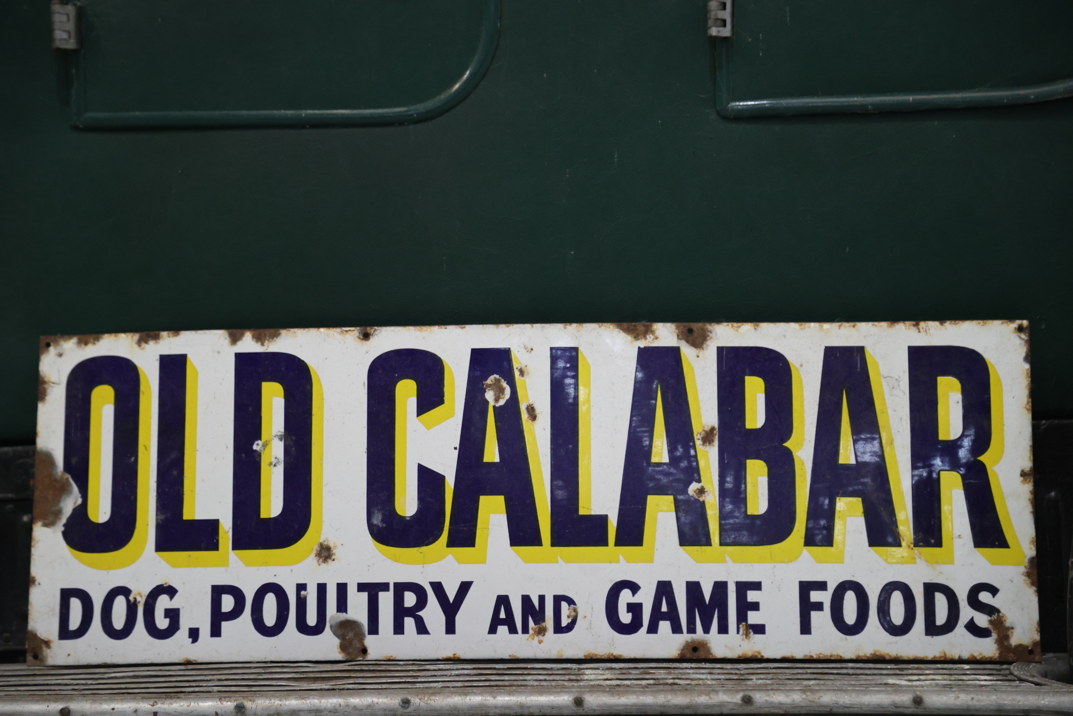 Lot 5 - ATCOST and Old Calabar single sided enamel