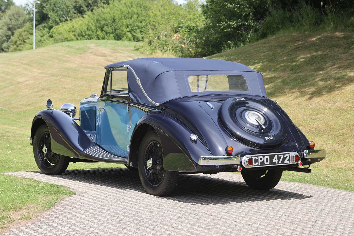 Lot 27 - 1936 Talbot BG110 3.5 Litre Three-Position