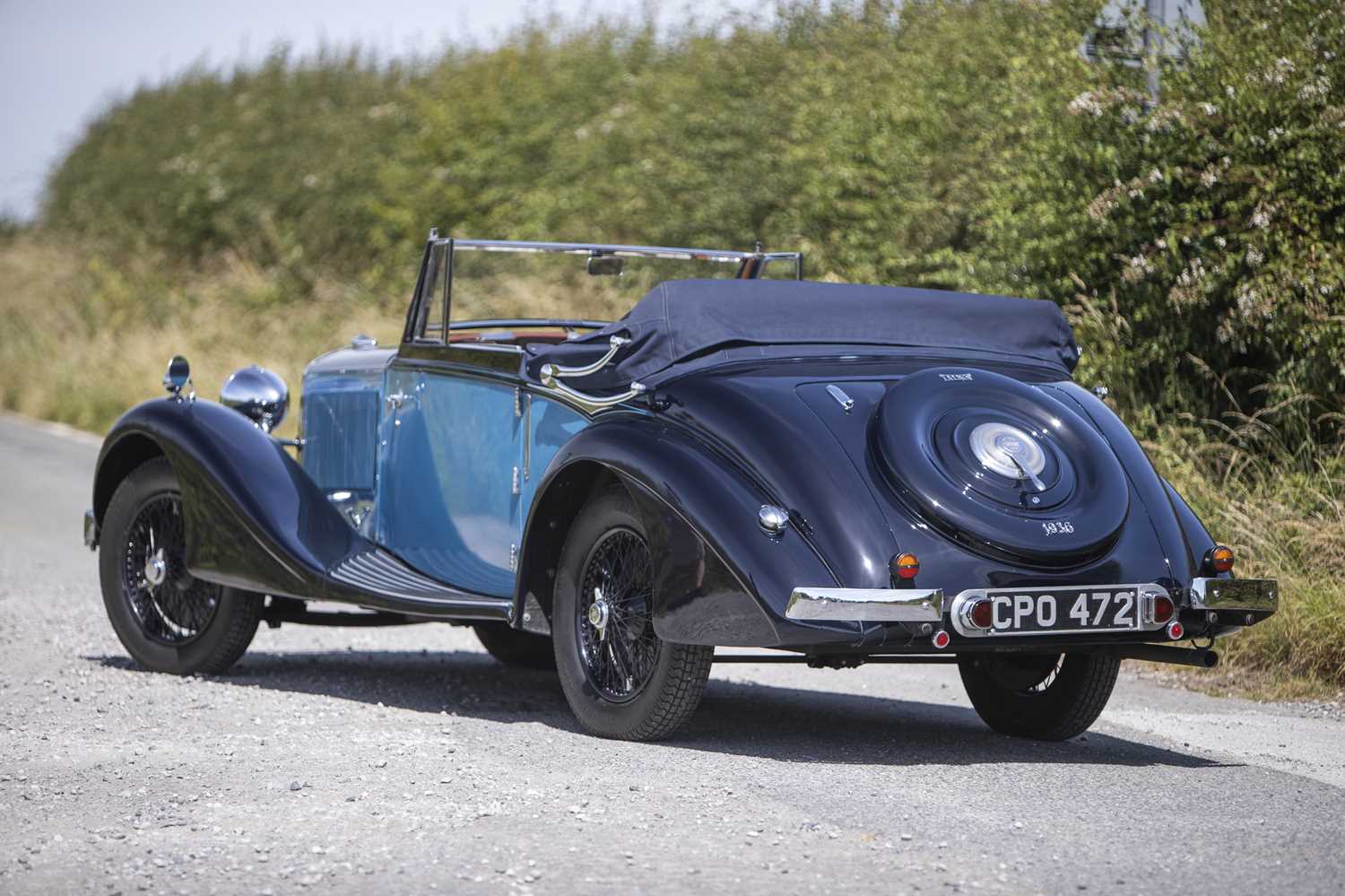 Lot 27 - 1936 Talbot BG110 3.5 Litre Three-Position